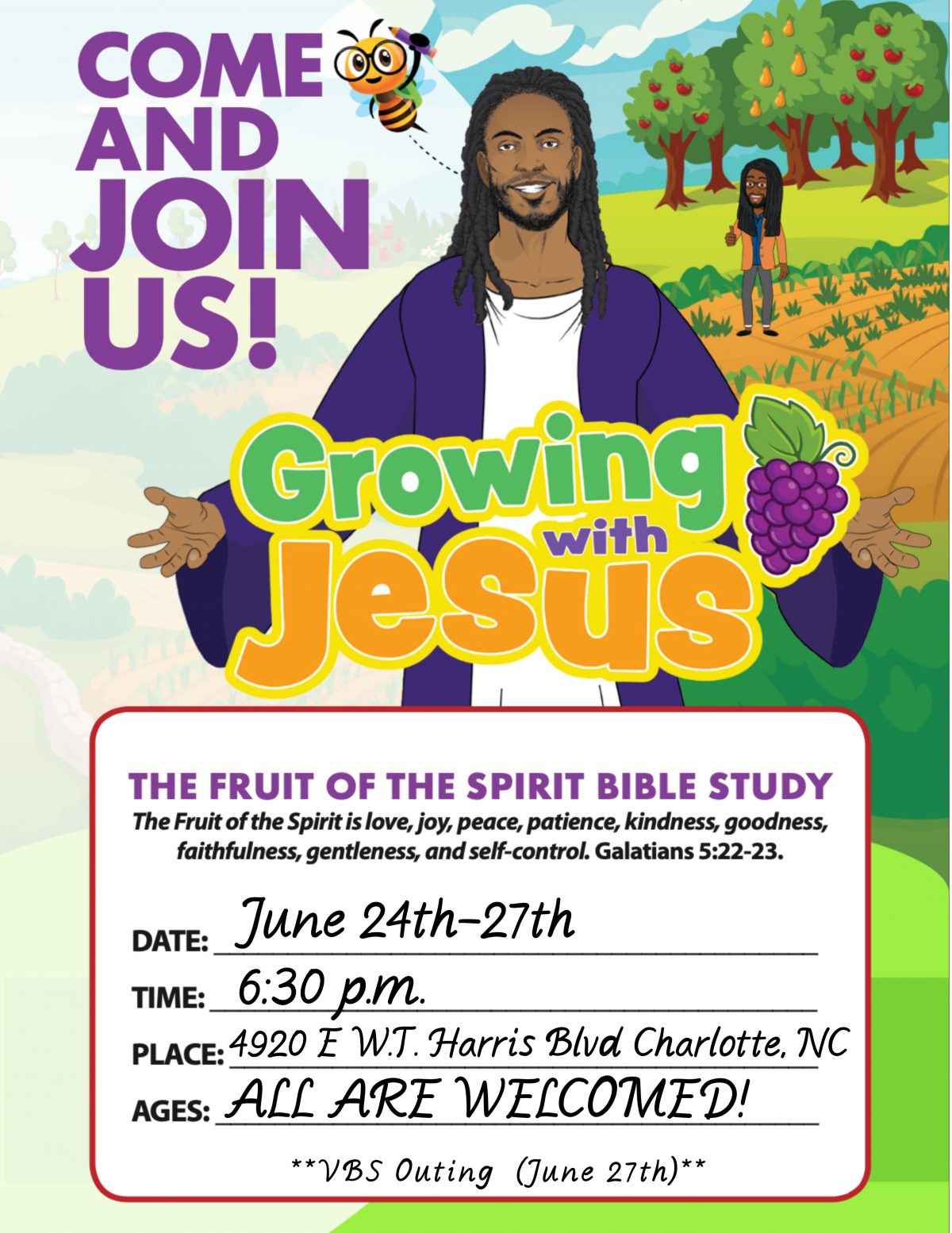 TLC VBS 2024 – The Living Church of Our Lord Jesus Christ